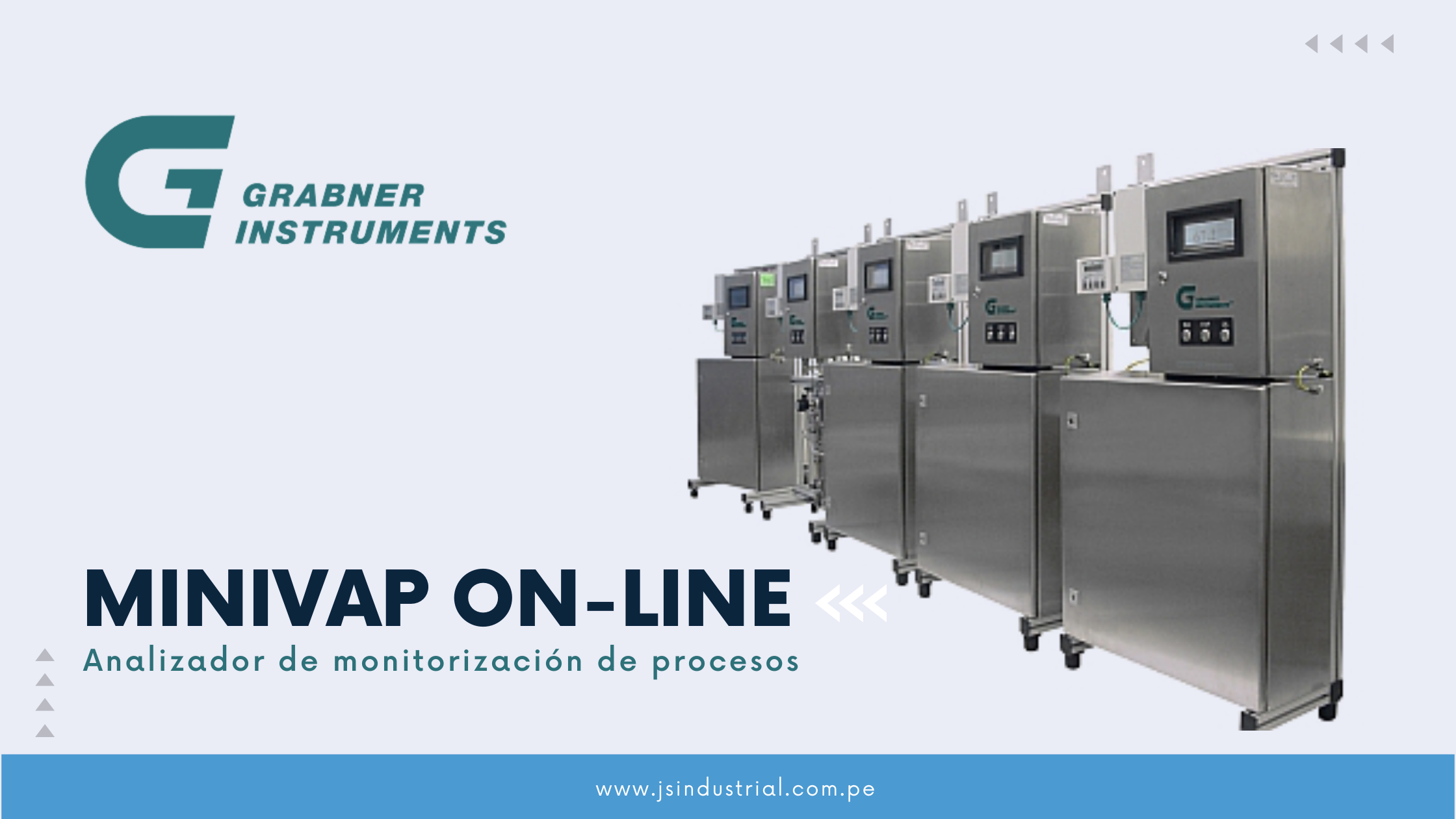Analizador RVP en línea MiniVap | JS INDUSTRIAL